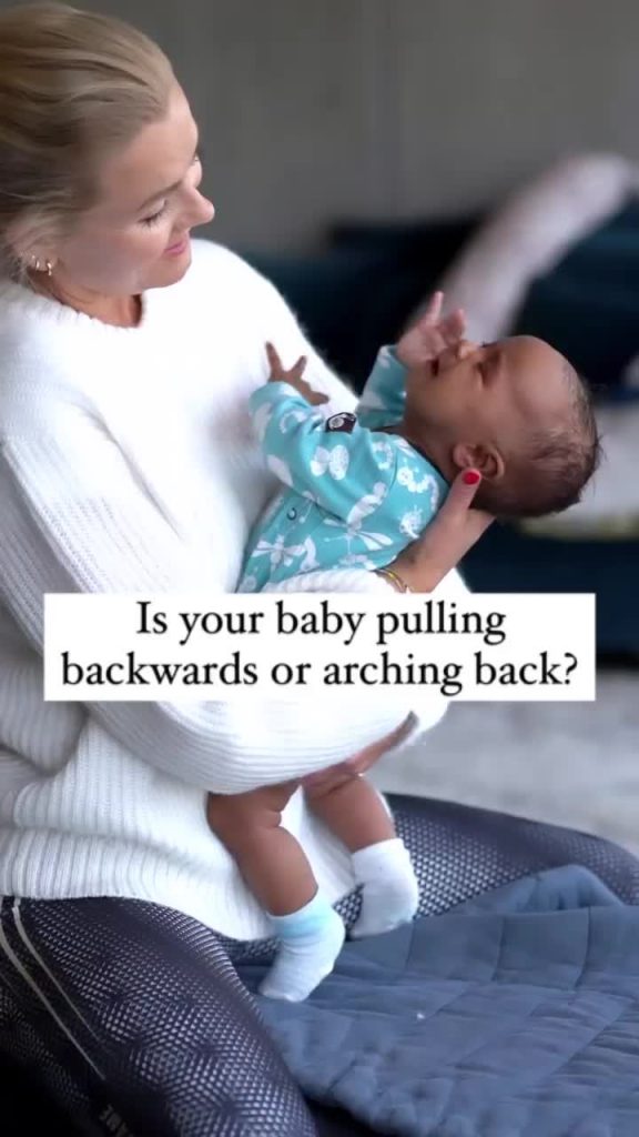 @natural_born_parenting If your baby is pulling backwards arching the ...